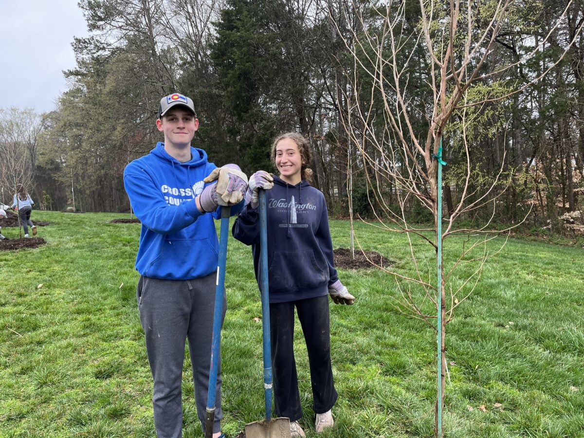NC Arbor Day Tree Planting - Davidson Lands Conservancy